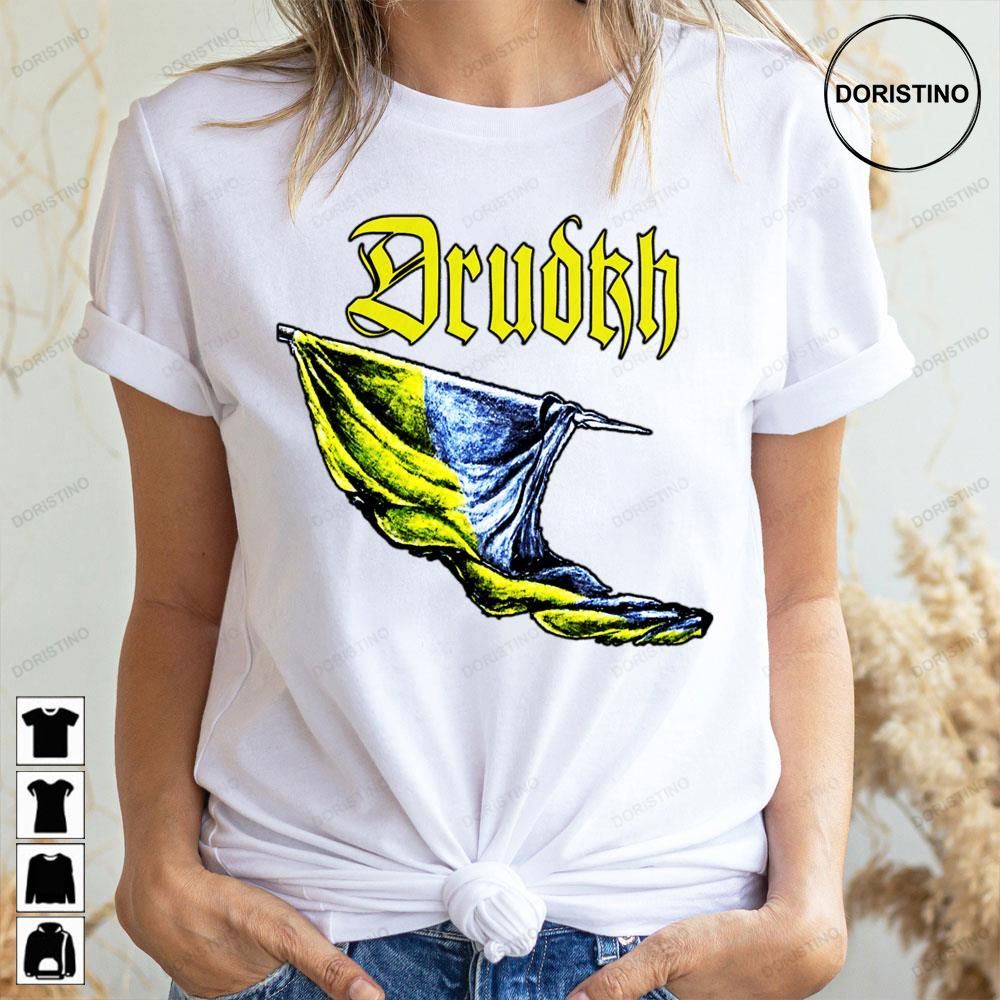 Ukraine Flag Drudkh Limited Edition T-shirts